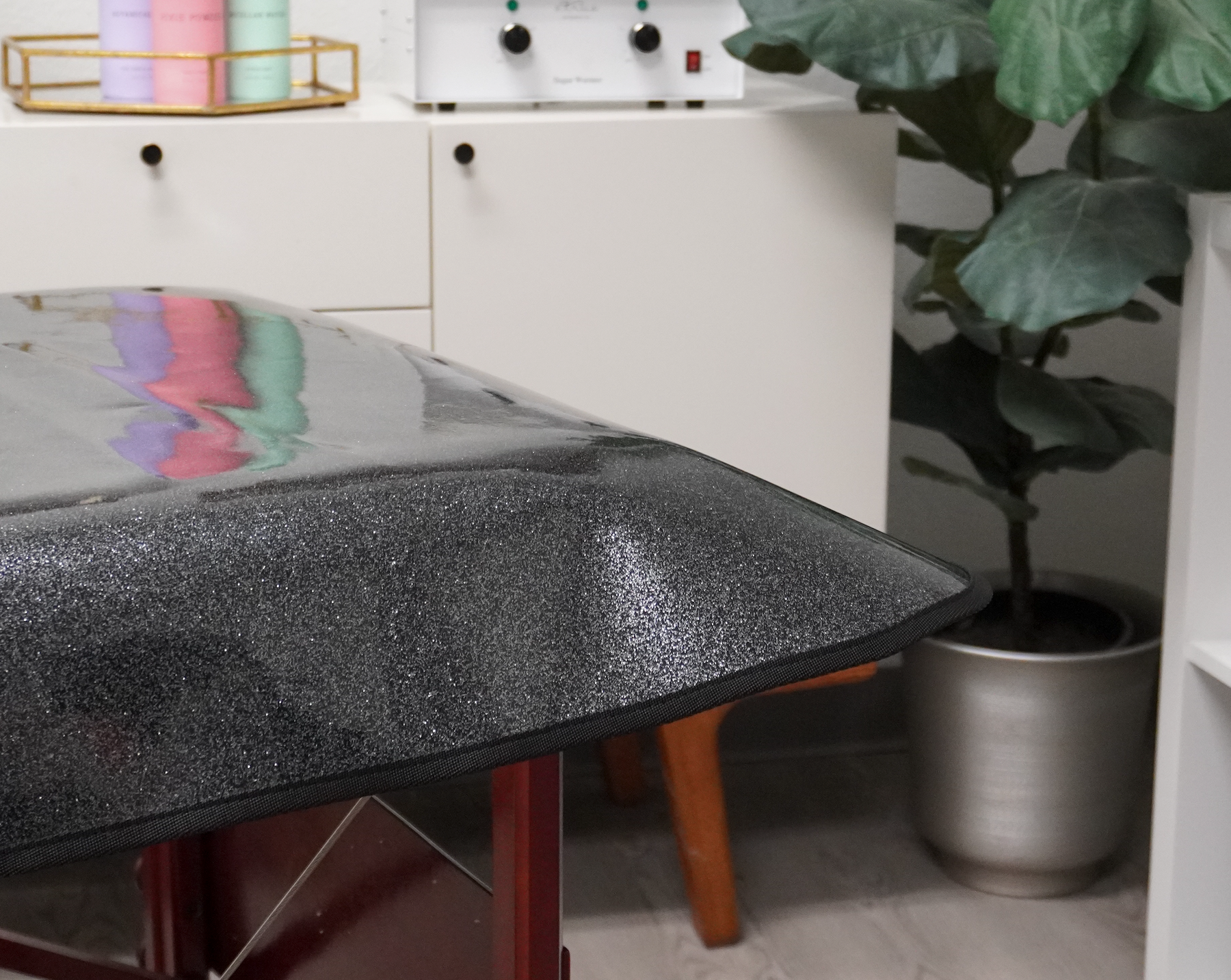Onyx Black Sparkle - Vinyl Pad (Includes mini pad)