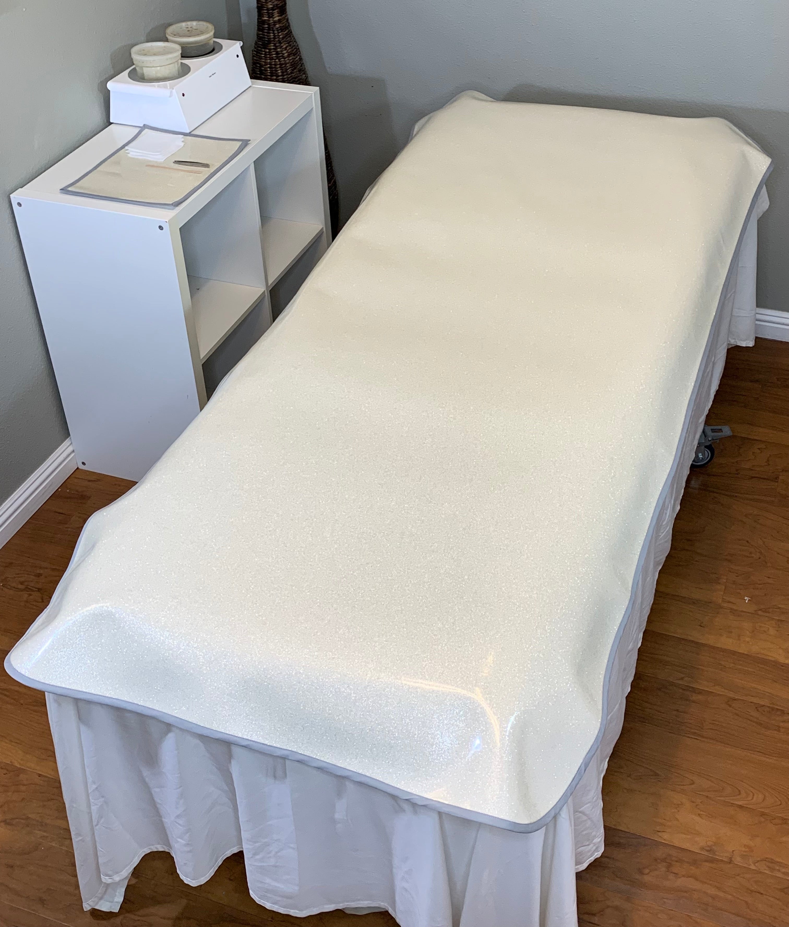 White Sparkle - Vinyl Pad (Includes mini pad)